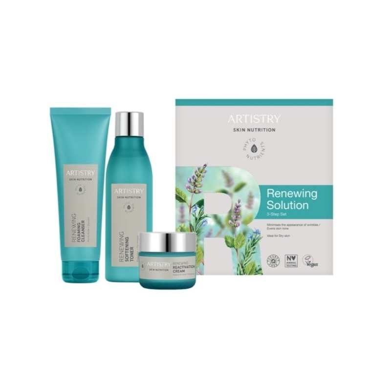 ARTISTRY SKIN NUTRITION Renewing Solution 3-Step Set (Full Size ...