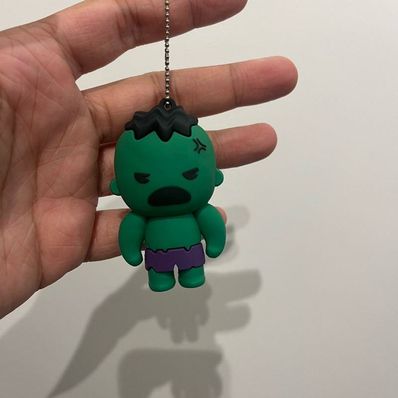 Marvels The Hulk official angry face keychain | Shopee Malaysia