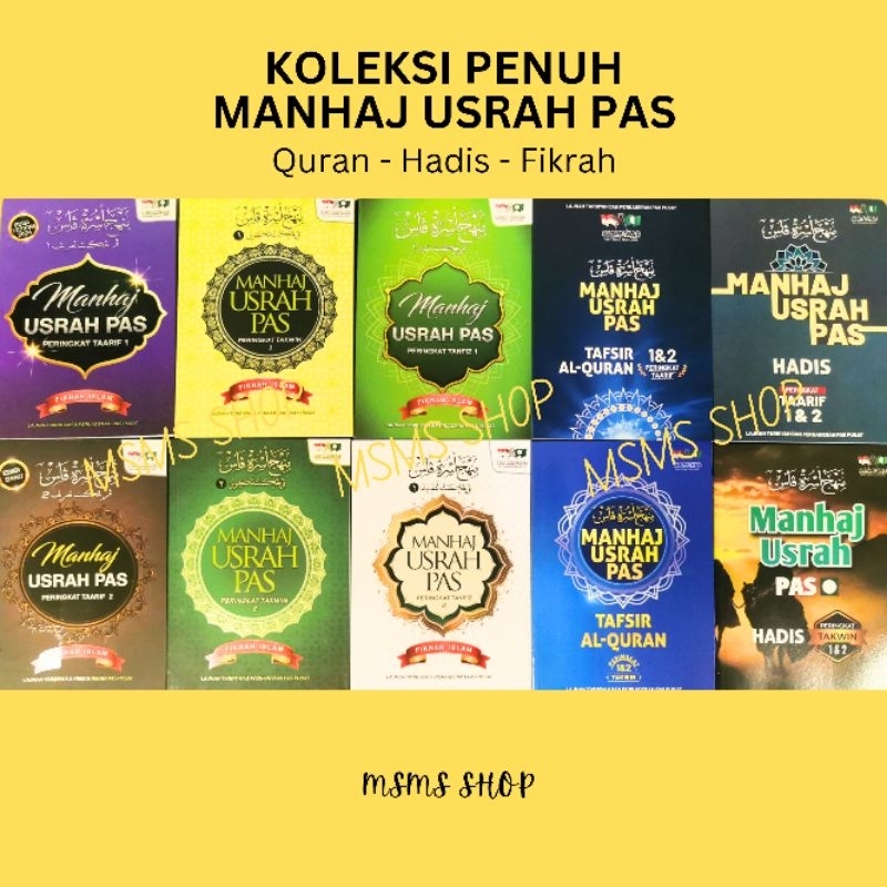BUKU MANHAJ USRAH PAS SEMUA PERINGKAT - TAARIF, TAKWIN & TANFIZ ...