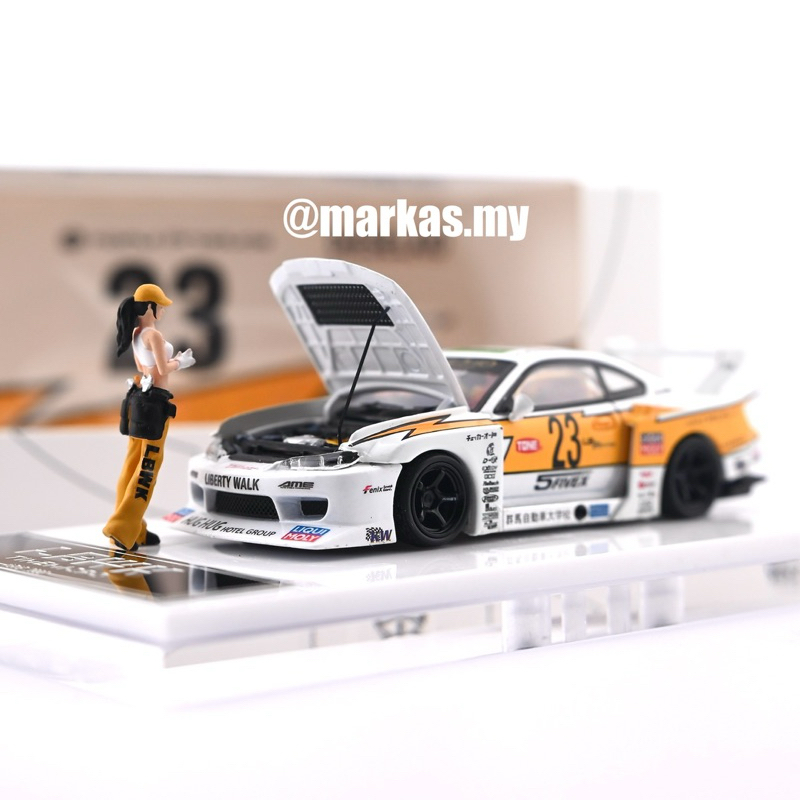 TIME MICRO 1/64 LBWK S15 SPHERE LIGHT #23 LIVERY WITH FIGURE | Shopee ...