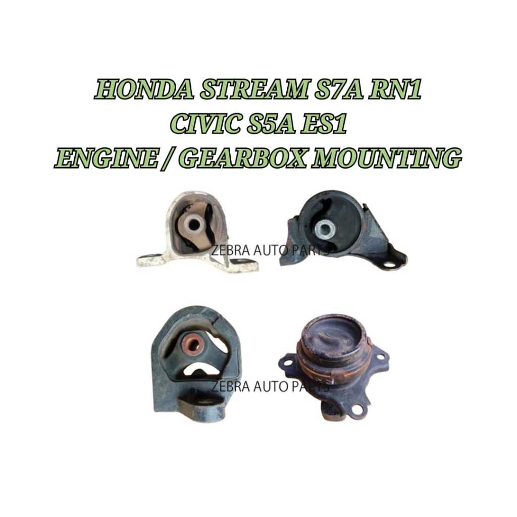 ENGINE / AUTO GEARBOX / TIMING MOUNTING HONDA STREAM S7A RN1 CIVIC S5A ES1 D17A ENGINE / AUTO ...