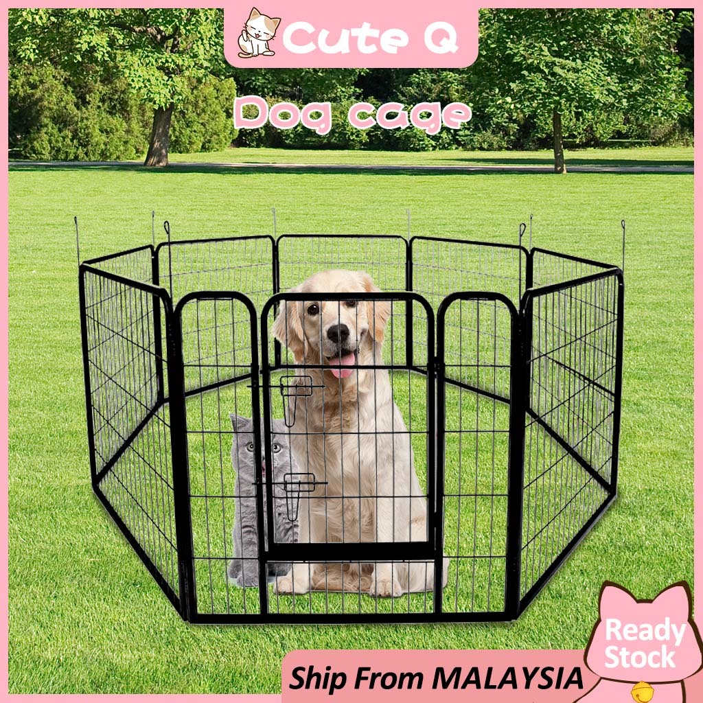 Pet Cage DIY Panel Grid Wire Netting Component sangkar kucing diy Cat ...