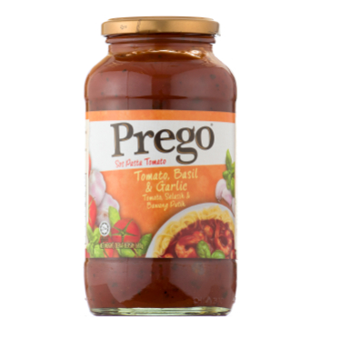 PREGO Tomato, Basil Garlic Spaghetti Sauce 680G | Shopee Malaysia