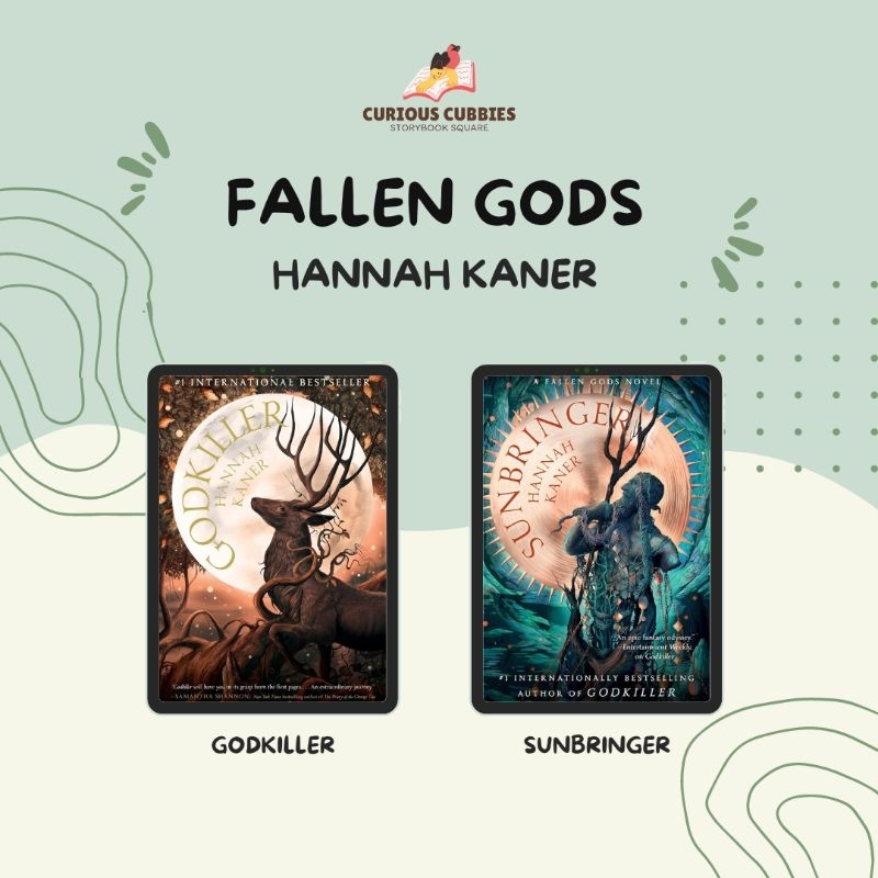 Fallen Gods | Godkiller | Sunbringer | Hannah Kaner | Fantasy | Shopee ...