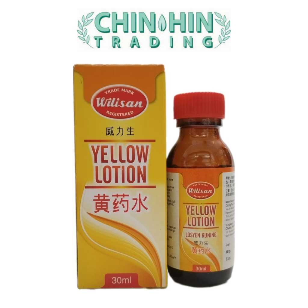 [WILISAN] Losyen Kuning 黄药水 Yellow Lotion ( 30ml per bottle ) | Shopee ...
