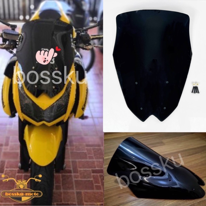 Z1000 2010-13 WINDSHIELD 45CM WINDSCREEN | Shopee Malaysia