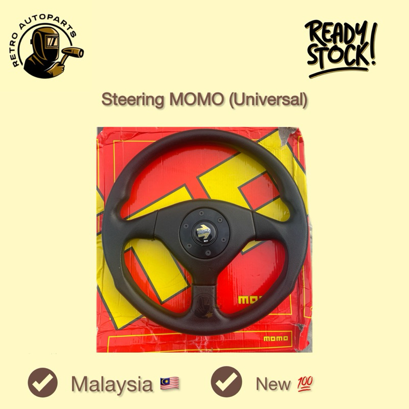 Steering MOMO Evo 3 14' for All Cars [MADE IN MALAYSIA] | Shopee Malaysia