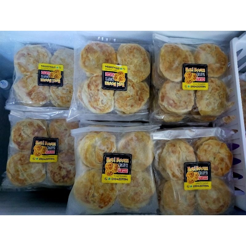 Roti Bom Frozen (1 pek 12pcs) | Shopee Malaysia