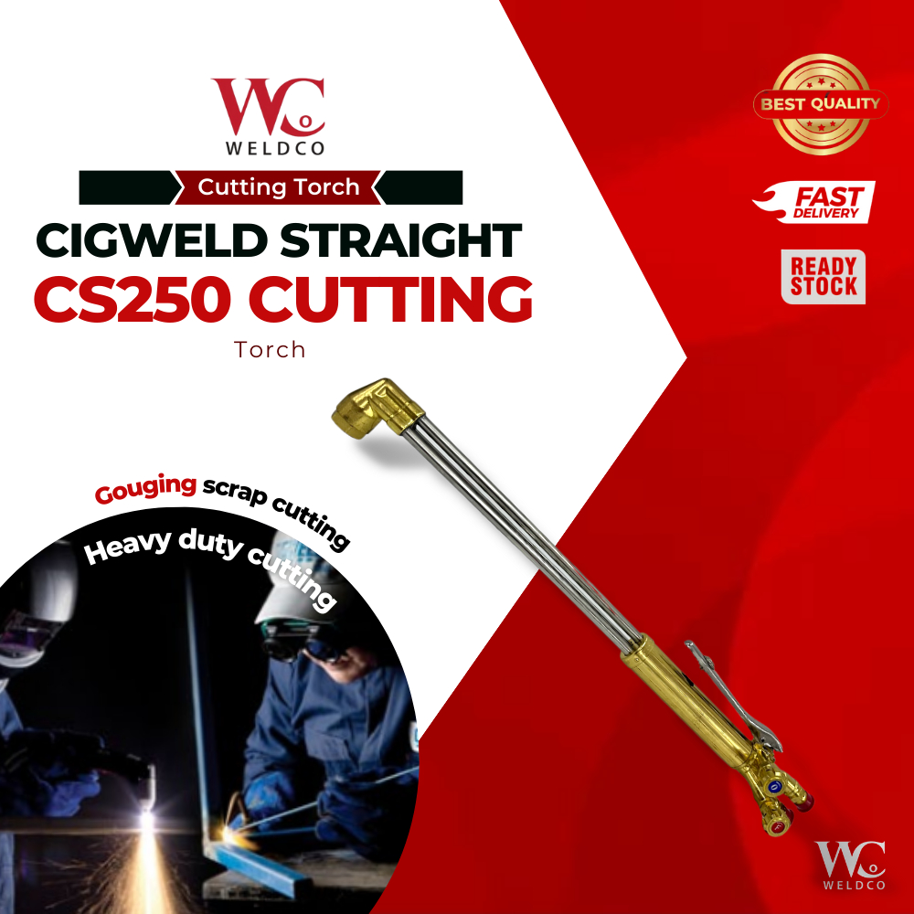 CIGWELD Straight CS250 Cutting Torch 🔥PREMIUM QUALITY🔥 | Shopee Malaysia