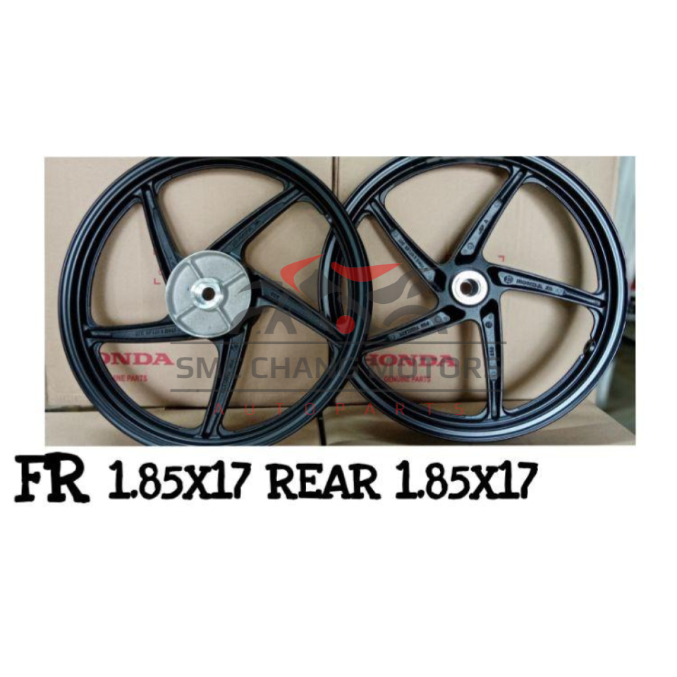 Honda Original DASH110FI W110 Cast Wheel Set (MCS) ( 44600-K07-M00ZA ...
