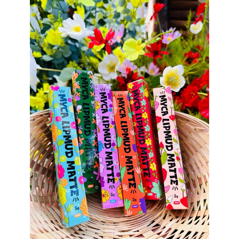 Myca Lipmud Matte / Myca Pera Beauty Lip Mud Soft Lipmatte Liquid ...