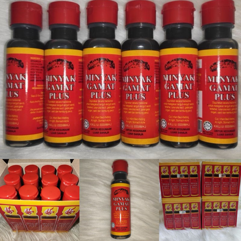 Minyak Gamat Plus Shaari 💯original | Shopee Malaysia