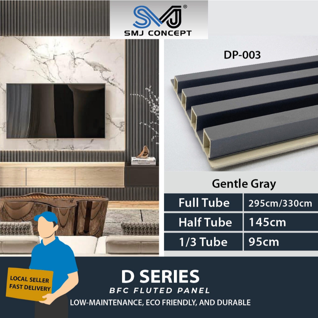 SMJ ELEGANT SERIES-D Fluted Wall BFC Panel Wall Panel Fluted Wall Panel ...