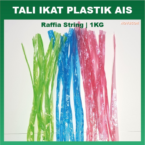 Tali Ikat Plastik Ais | Raffia string | Tali raffia | Raffia Plastic ...