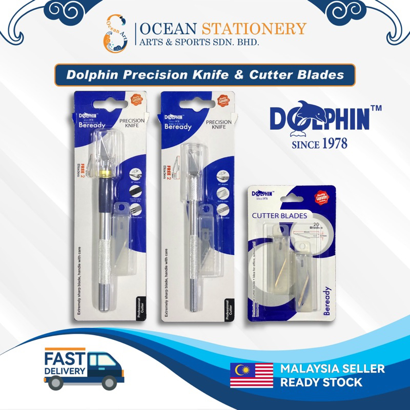 Dolphin Precision Knife & Cutter Blades | Shopee Malaysia
