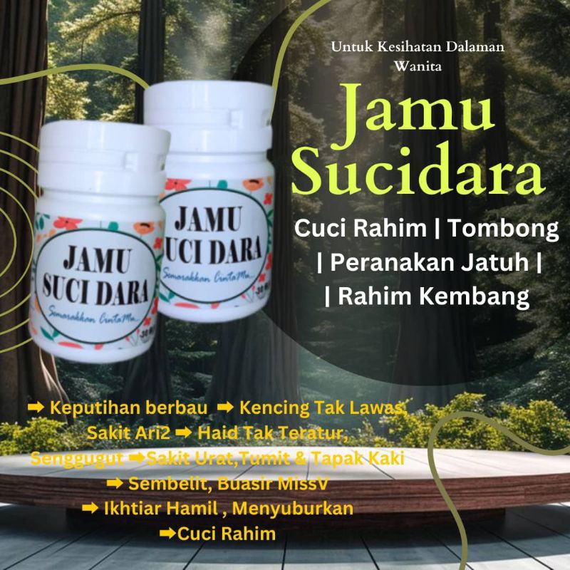 🔥💯 LANCAR PERIOD | CUCI RAHIM | HILANGKAN KEPUTIHAN | Peranakan Jatuh ...