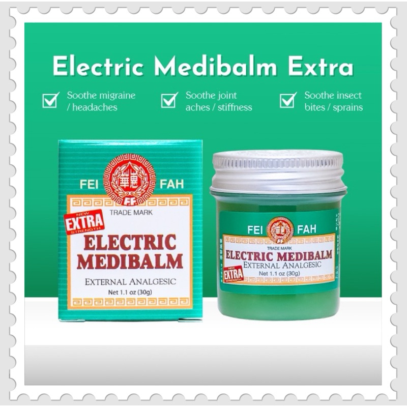 Fei Fah Electric Medibalm Extra 30g | Shopee Malaysia