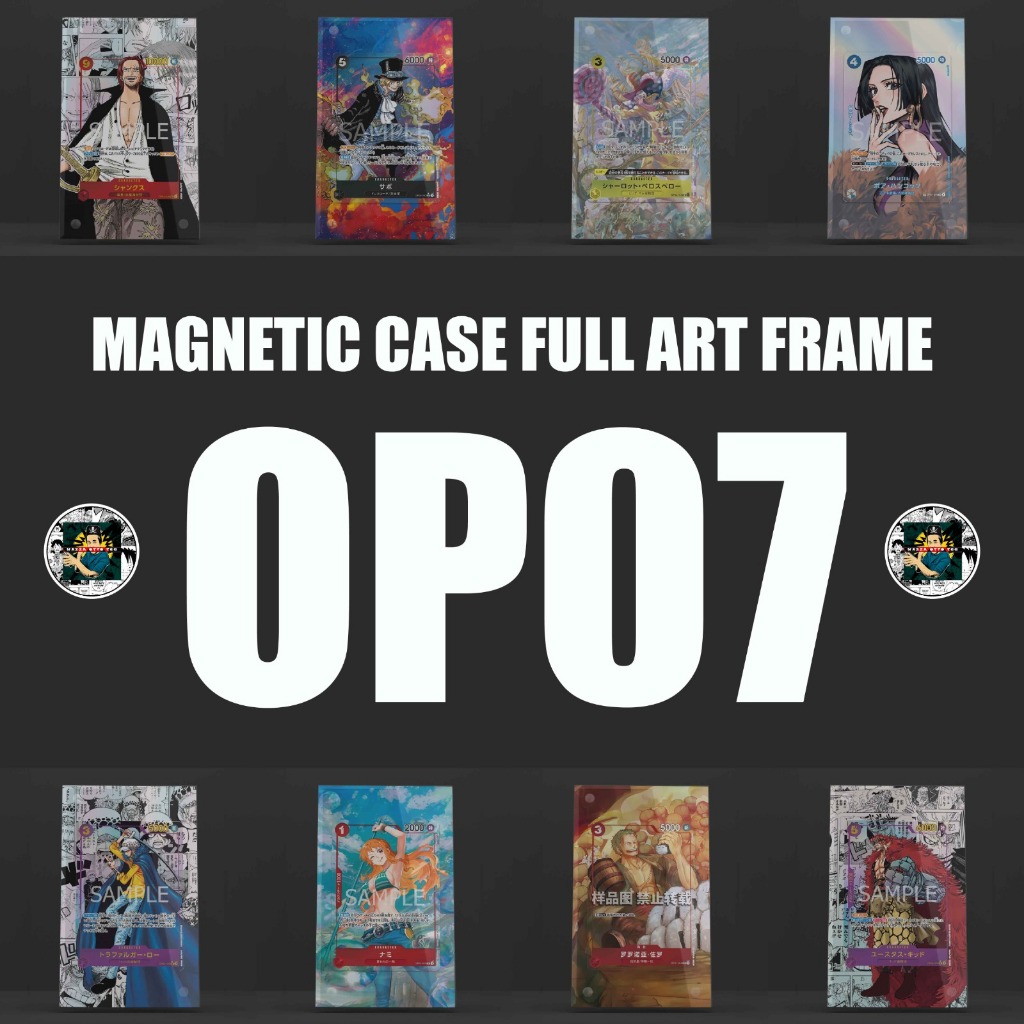 OP-07 MAGNETIC CASE FRAME FULL ART | Shopee Malaysia