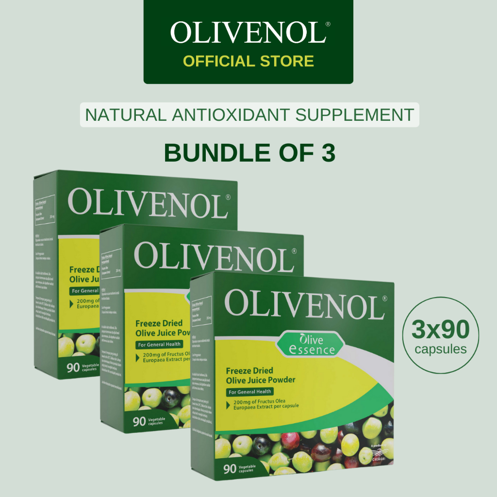 OLIVENOL Olive Essence 90 capsules x 3 boxes | Shopee Malaysia