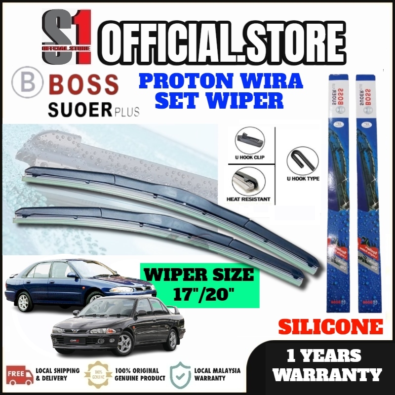 Japan Silicone/Soft wiper Car Wiper For PROTON WIRA | Shopee Malaysia