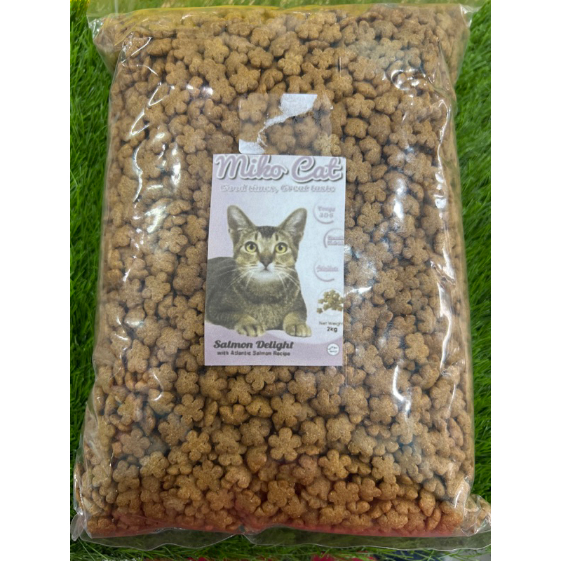 Miko Cat Food Salmon 1kg Repack | Shopee Malaysia