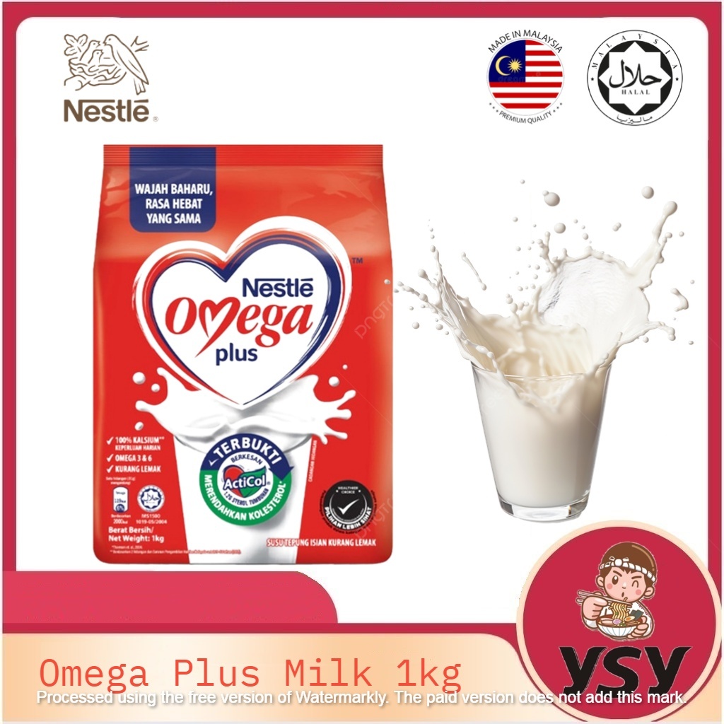 Nestle Omega Plus Milk Powder 1kg | Shopee Malaysia