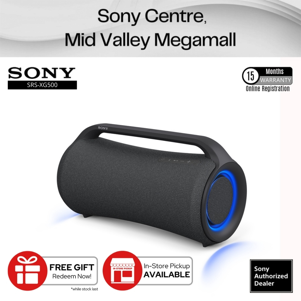 Sony XG500 X-Series SRS-XG500 Portable Wireless Speaker | Shopee Malaysia
