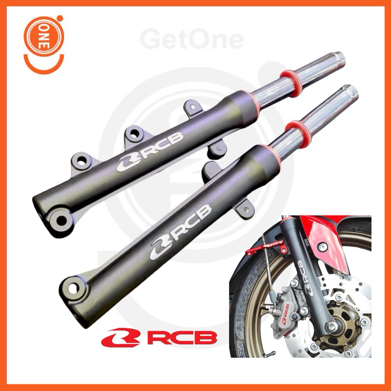RCB 2024 NEW Y15 LC135 RSX150 RCB FORK FE SERIES FRONT FORK BLACK COLOR ...