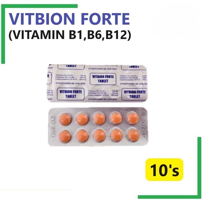 VITBION SARAF / URAT / SENDI 10BIJI | Shopee Malaysia