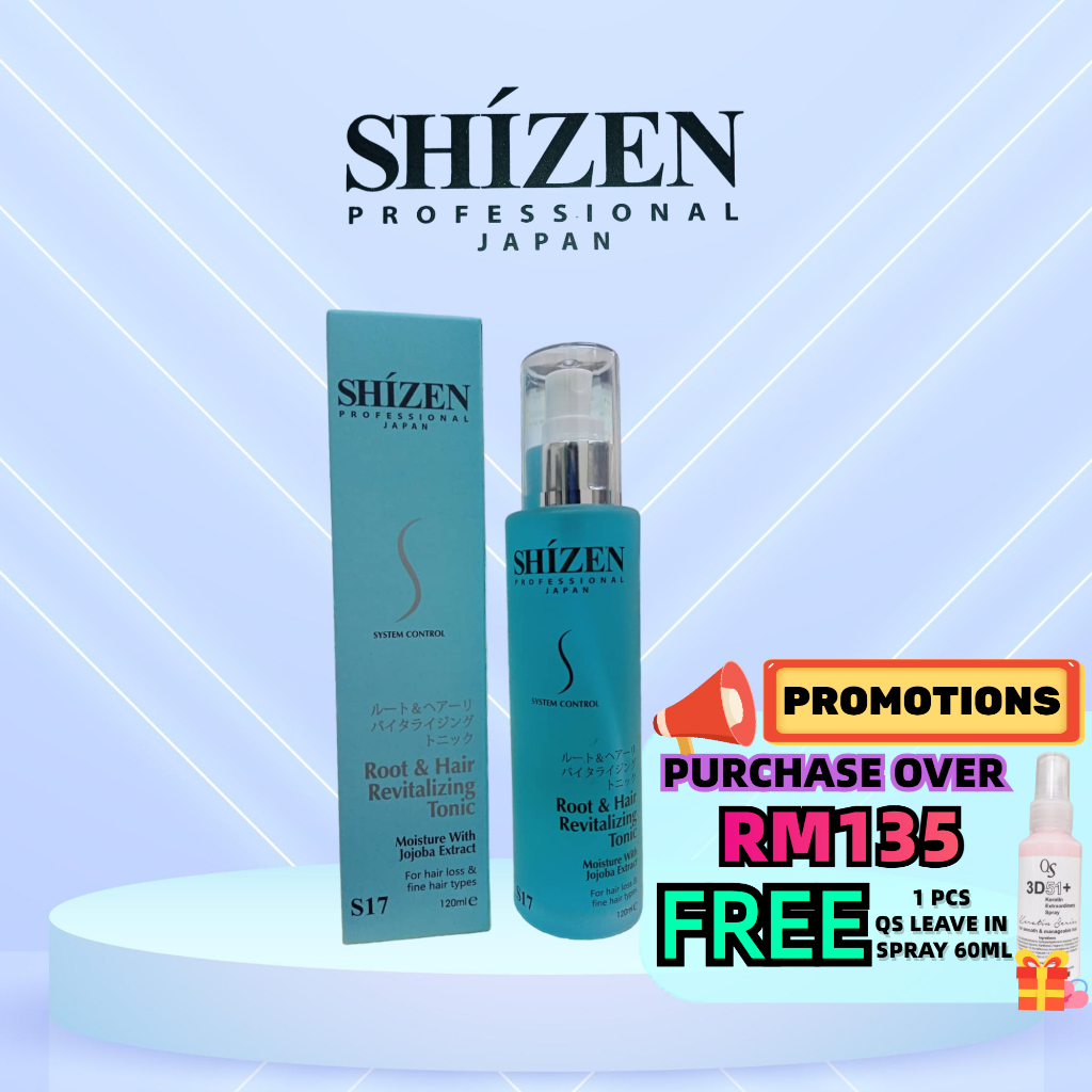 Shizen Root & Hair Revitalizing Tonic 120ml 生发水 | Shopee Malaysia