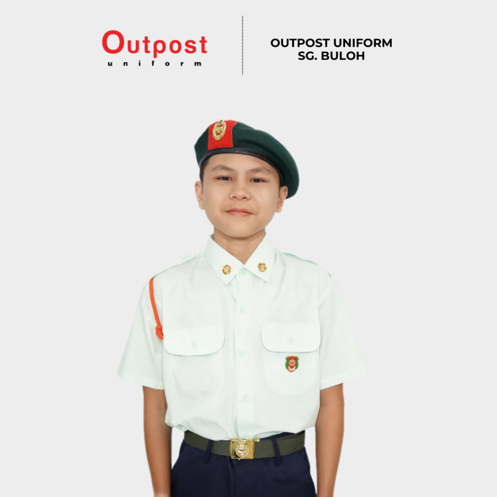Outpost Uniform Lelaki Tunas Kadet Remaja Sekolah (TKRS/KRS) | Shopee ...