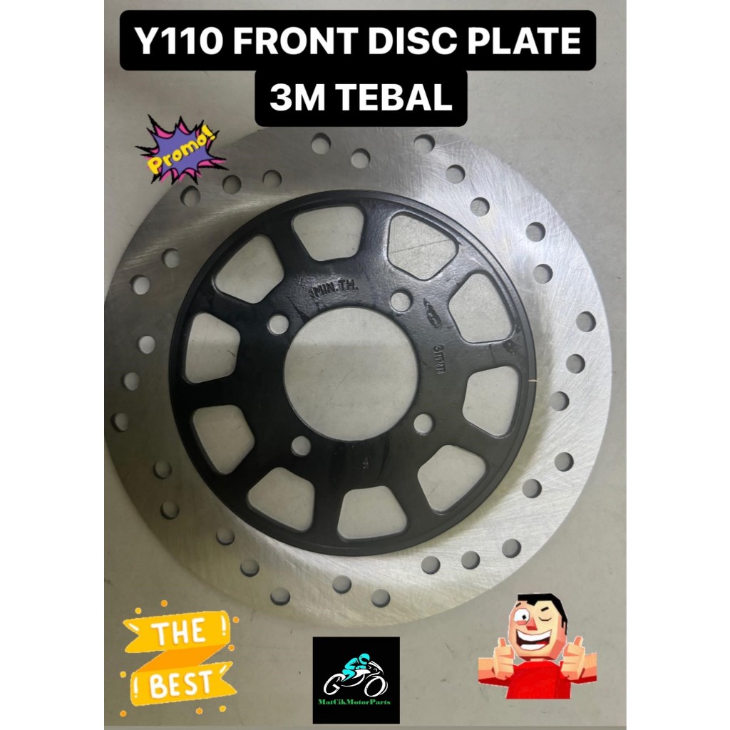 YAMAHA FRONT REAR DISC PLATE STANDARD Y125ZR / Y15 / LC135 / SRL 110 ...