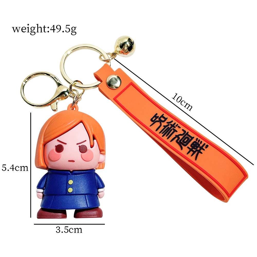 Jujutsu Kaisen Anime Cute Key Chain Gojo Yuji Sukuna Nobara Megumi Cute ...