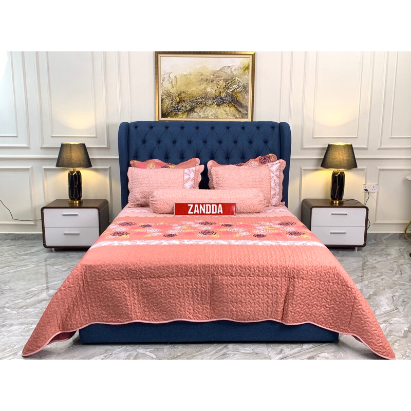 Cadar Patchwork ZANDDA Saiz Super Queen 6in1 {220cm X 240cm} High Quality Cotton - Katalog 2 ...