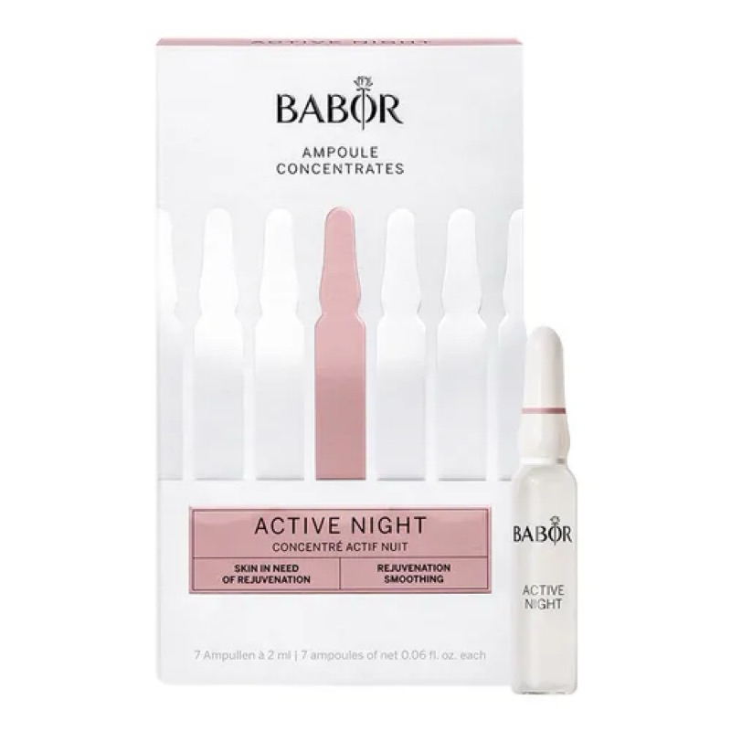 BABOR Ampoule Concentrates Active Night (7 x 2ml) | Shopee Malaysia