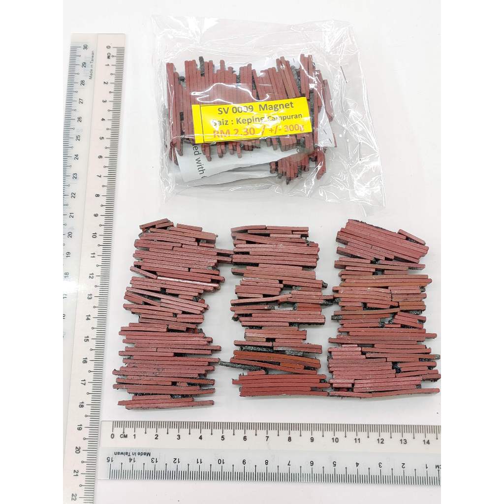 ( SV 0009 ) serpihan magnet kepingan / kepingan besi semberani.( 300 g ...