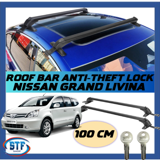Portable Car Roof Rack Cargo Roof Carrier Luggage Anti Theft Cross ...