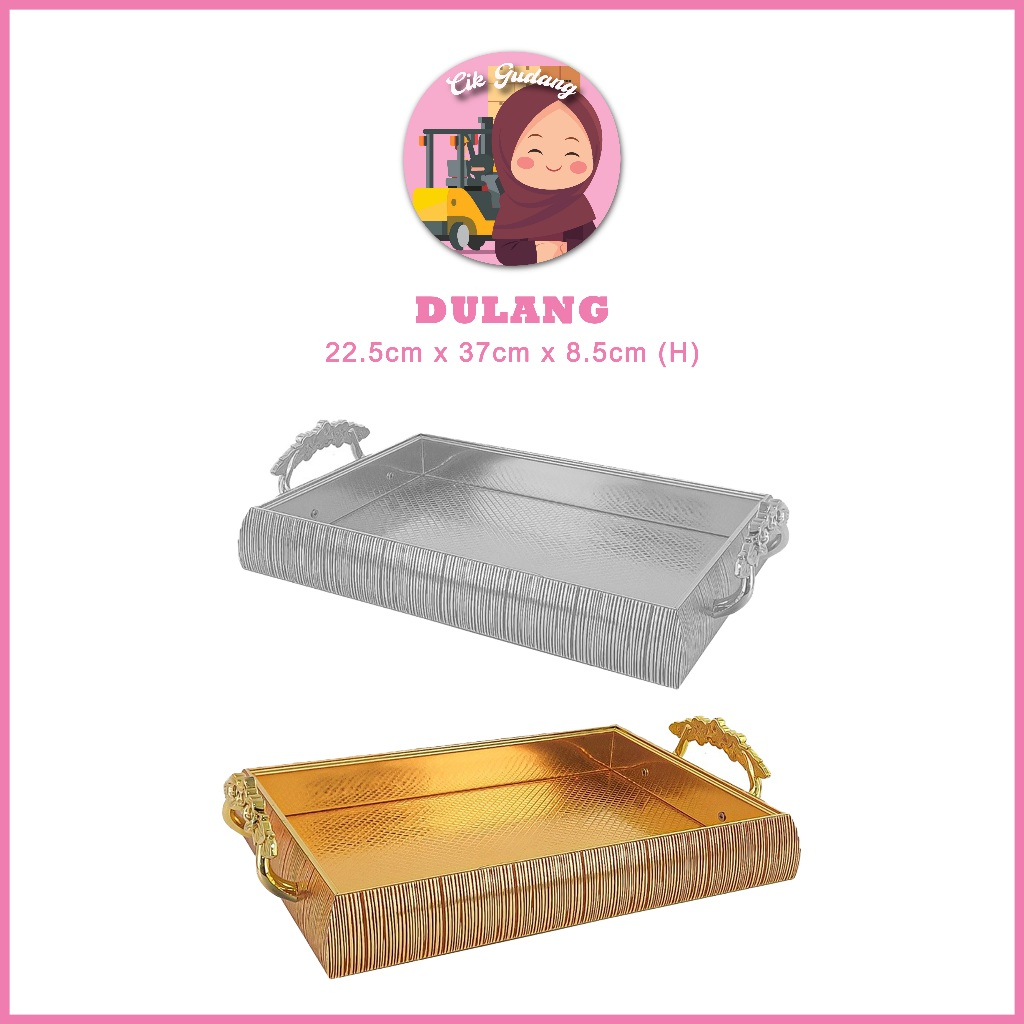 Rectangle Serving Tray w Handle | Retro Style Plate Fruit Snack Dessert ...