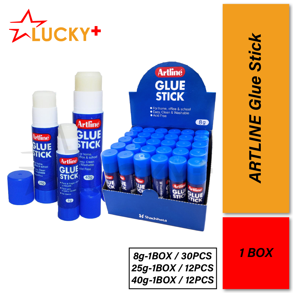 Artline Glue Stick (8g/25g/40g) (1box) Gam Pelekat / Gum Artline ...