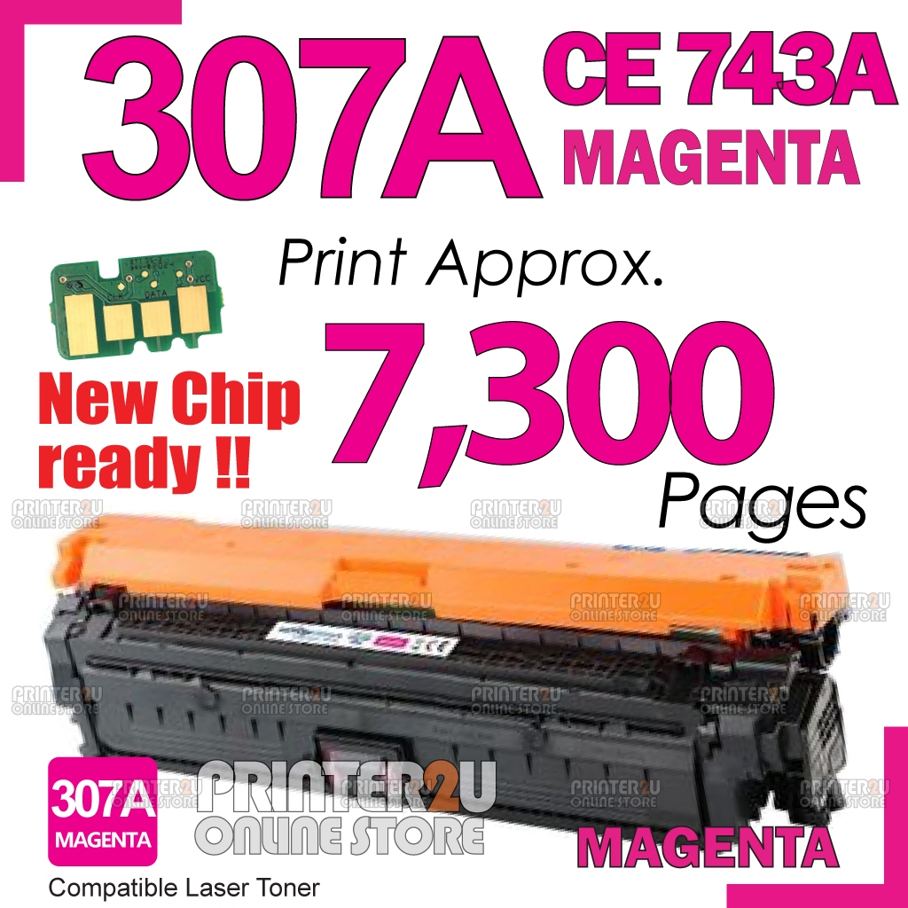 Compatible to HP 307A HP307A CE740A CE741A CE742A CE743A Color LaserJet ...