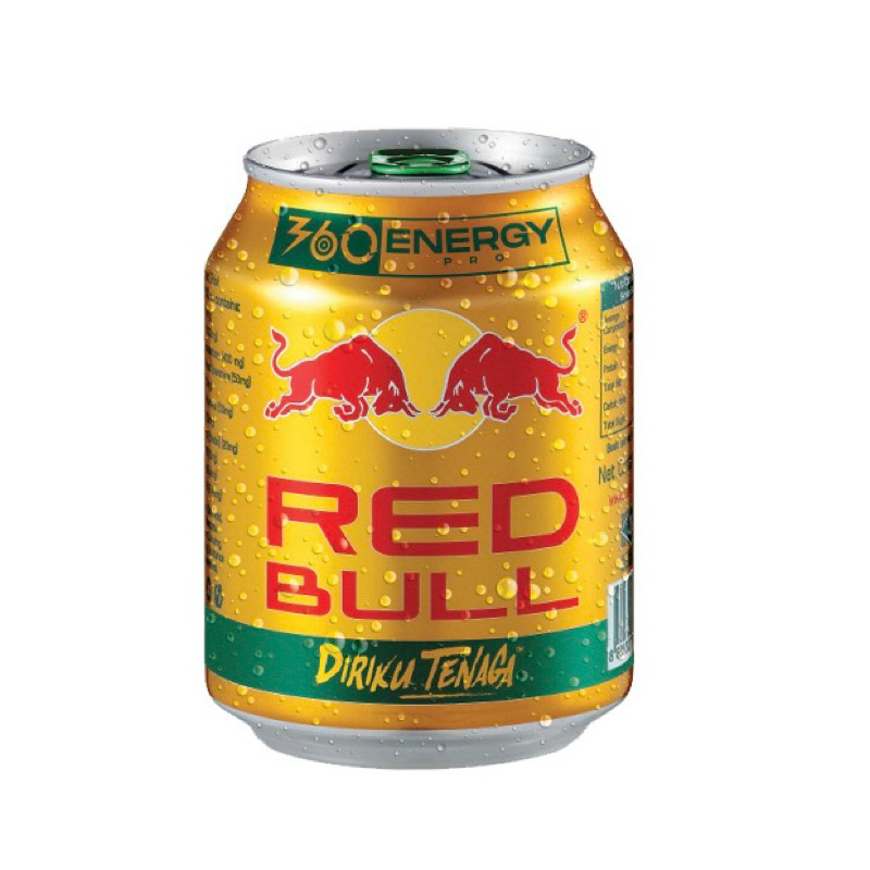 REDBULL 360 GOLD ENERGY DRINK 250ML [ORIGINAL DARI KILANG] | Shopee ...