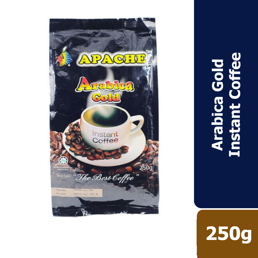 APACHE Arabica Gold Instant Coffee 250g | Shopee Malaysia