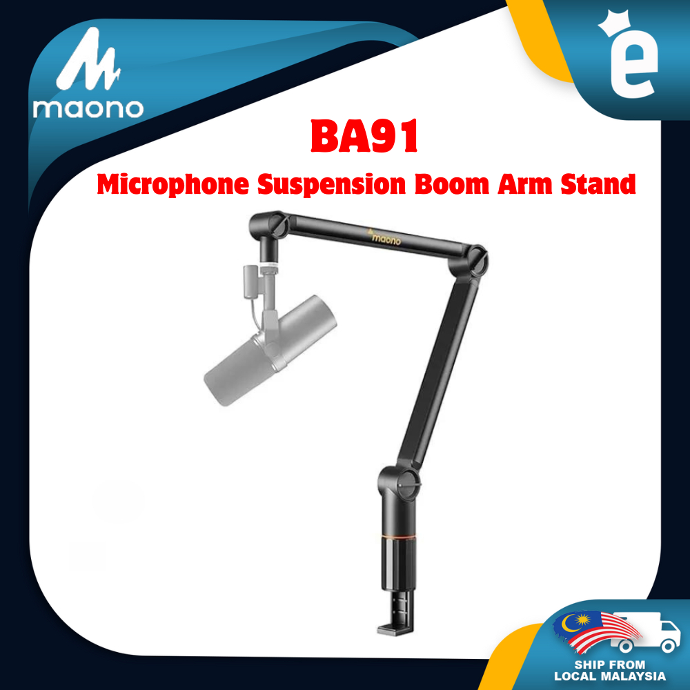 Maono BA91 Microphone Suspension Boom Arm Stand | Shopee Malaysia