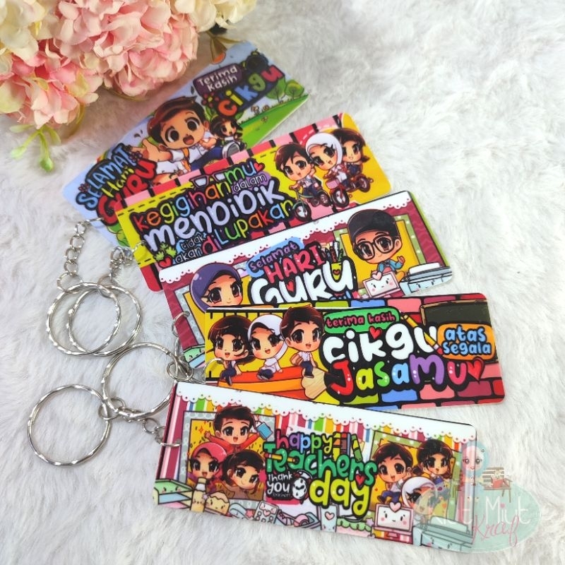 💥 Keychain Hari Guru l Hadiah Hari Guru 2024 l Hadiah Murah 💥 | Shopee ...