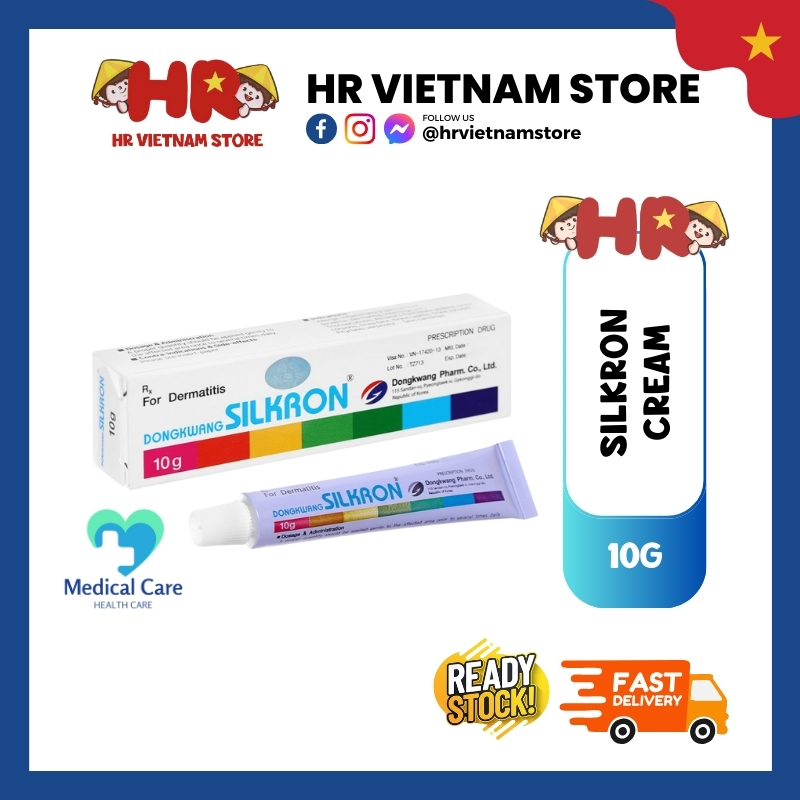 100 % Original 7 Màu Sikron cream [ Dongkwang ] 7 màu Korea Silkron ...