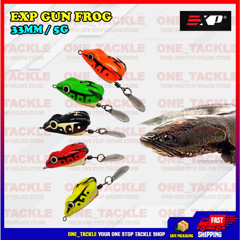 Exp gun frog lure 33mm 5g | Shopee Malaysia