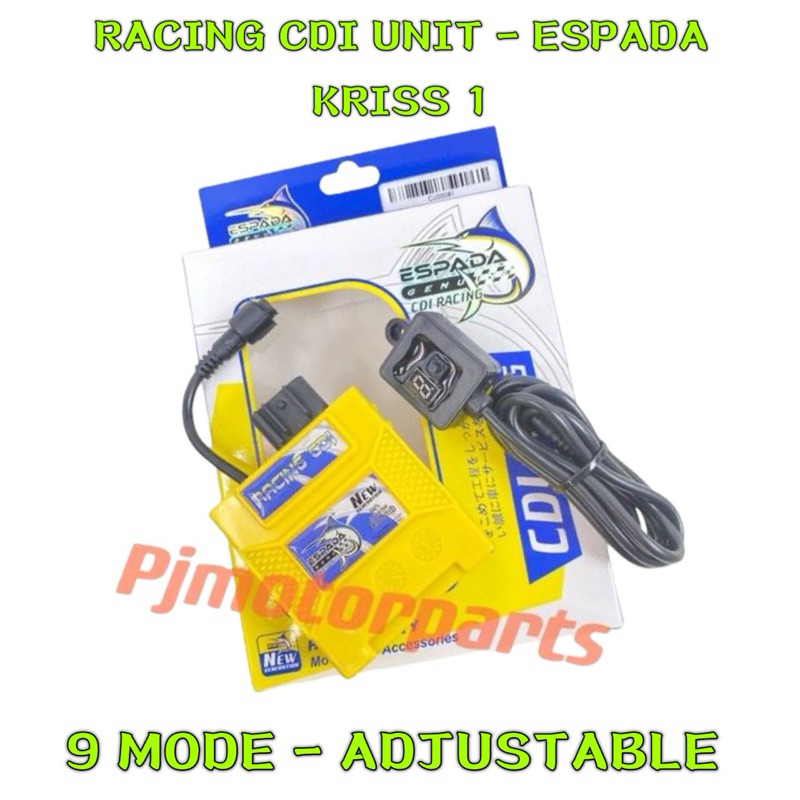 MODENAS KRISS 1 / KRISS1 110 - 6 PIN ( 100% ORIGINAL ESPADA ) 9 MODE ...