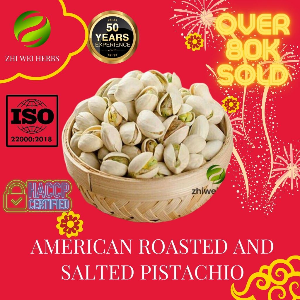 【American Pistachio】1KG White Pistachio Nut / Kacang Cerdik /开心果 ...