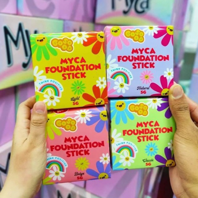MYCA FOUNDATION STICK (FREE SPONGE) 🔥🔥 | Shopee Malaysia