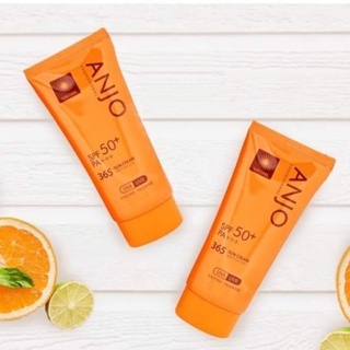 ANJO Natural Cover UV Sunblock 70ml SPF50 + PA ++ 💯 ORIGINAL | Shopee ...
